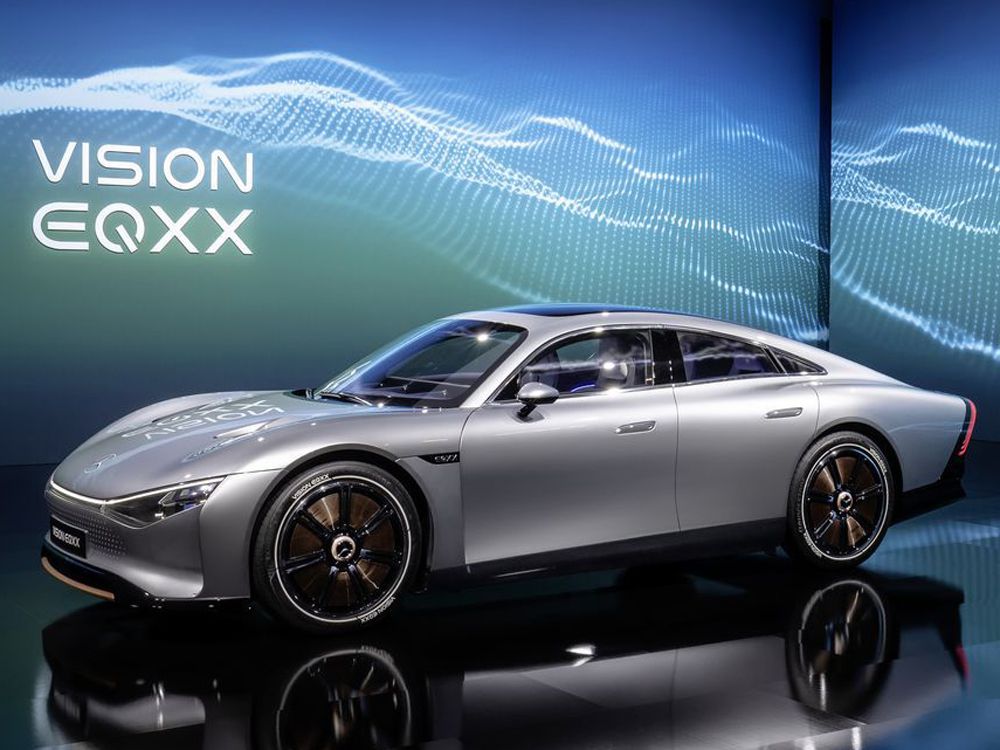 Mercedes Benz Unveils The Vision Eqxx With 1 000 Km Electric Range Biocap